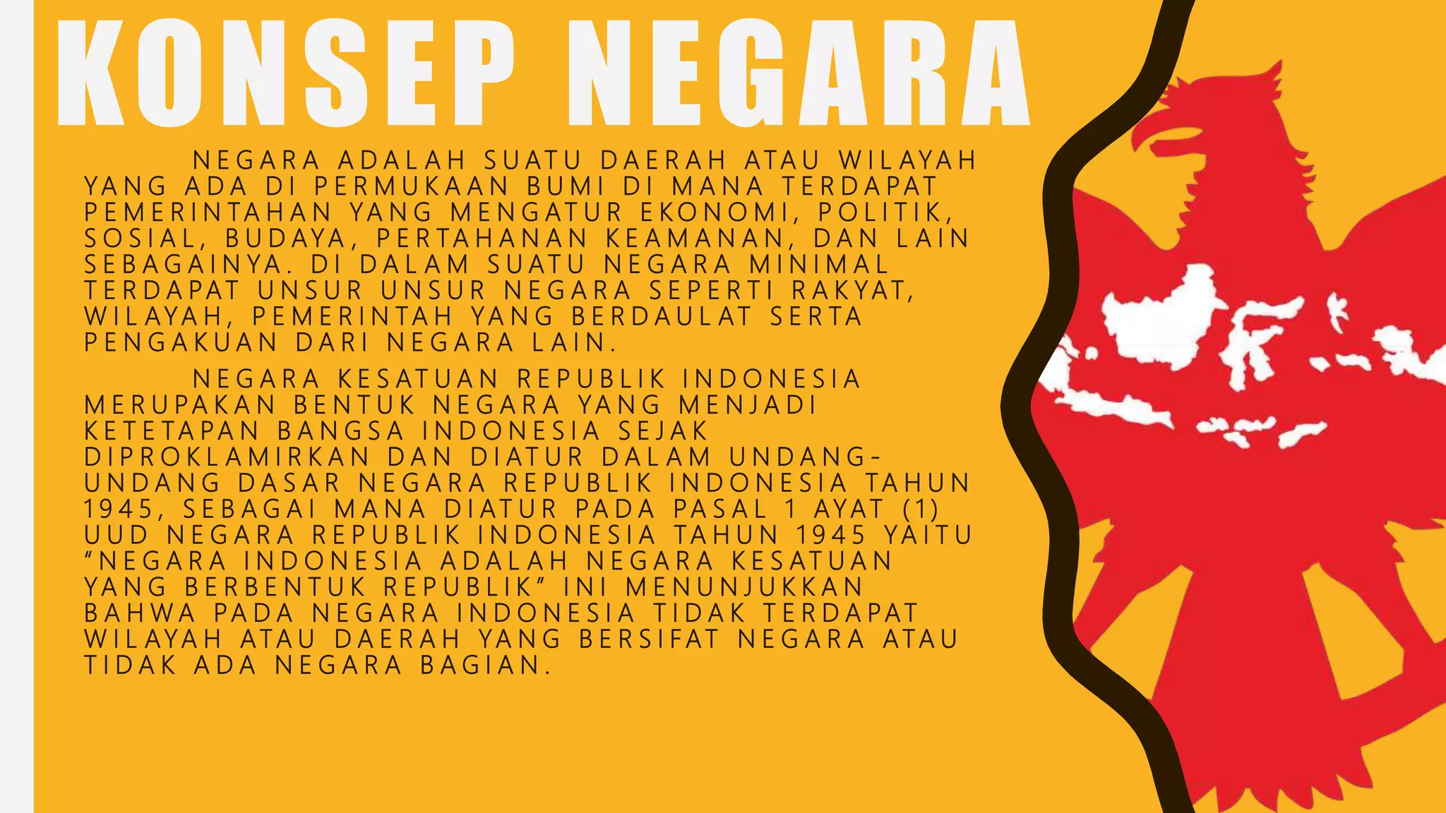 Konsep negara, tujuan negara dan urgensi dasar | PPTX