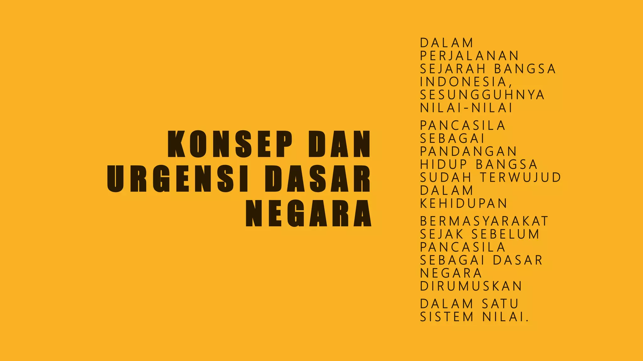 Konsep negara, tujuan negara dan urgensi dasar | PPTX