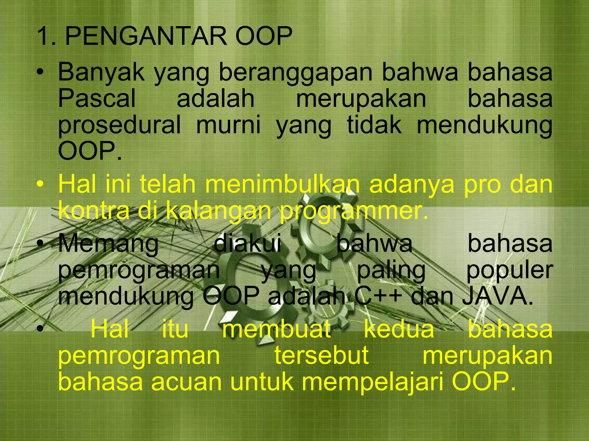Konsep Oop | PPT