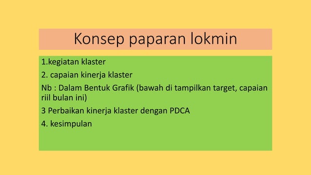 Konsep paparan lokmin.pptx peningkatan kinerja Puskesmas | PPTX