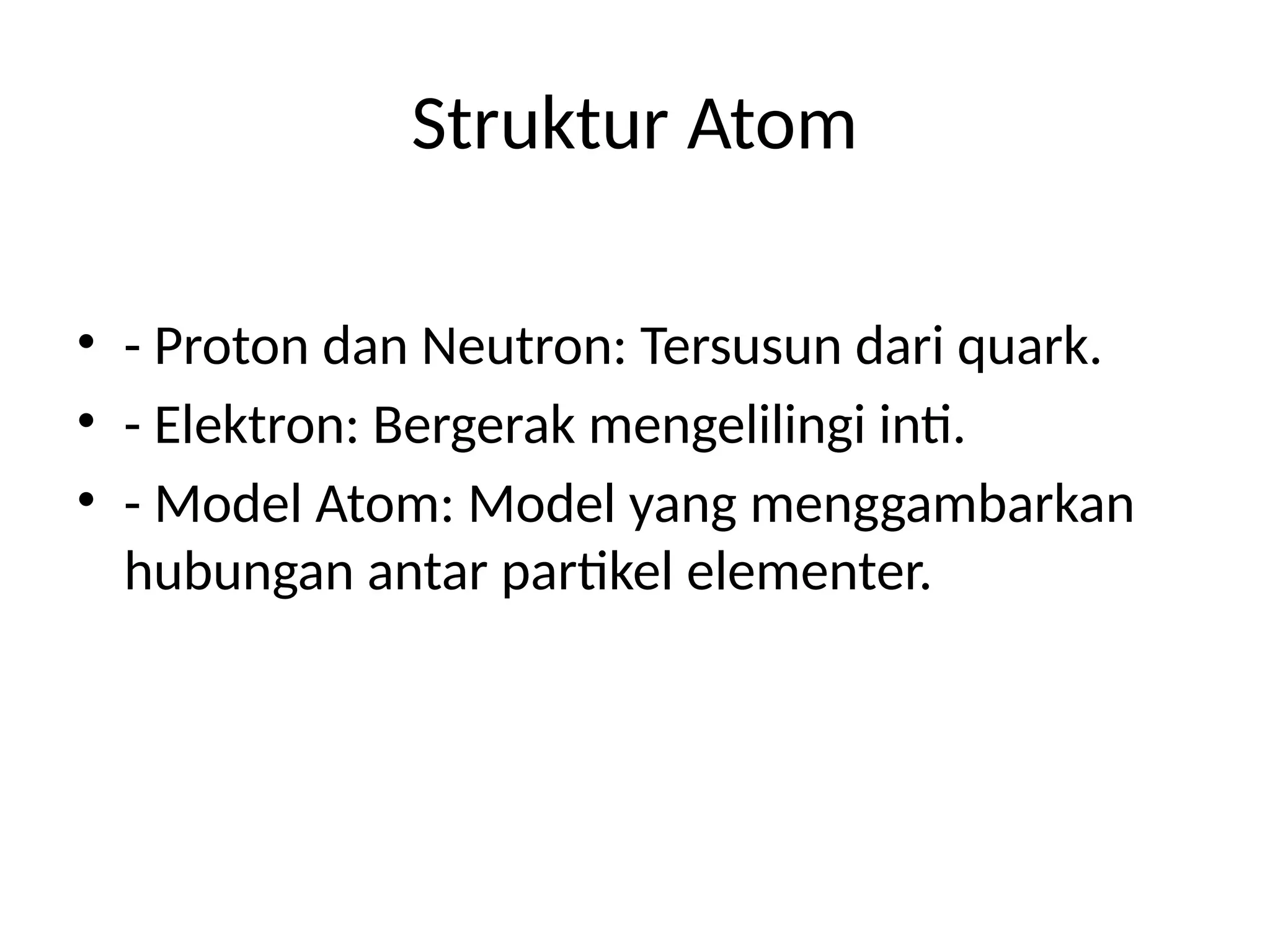 Konsep_Partikel_Elementer pengantar fisika | PPTX
