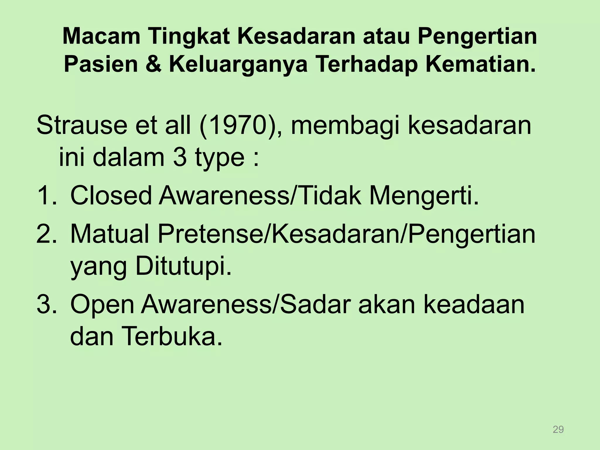 Konsep pasien terminal & menjelang ajal | PPTX