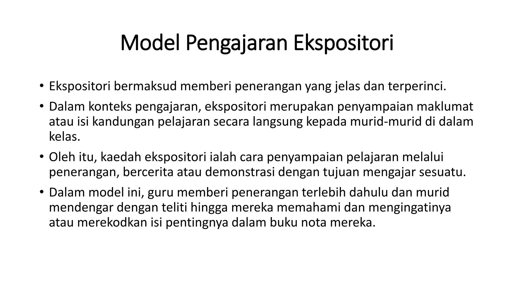 KONSEP PEDAGOGI: MODEL PEMPROSESAN MAKLUMAT | PPTX