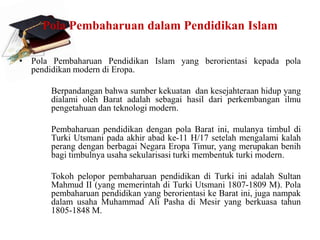 Konsep pembaharuan pendidikan | PPTX