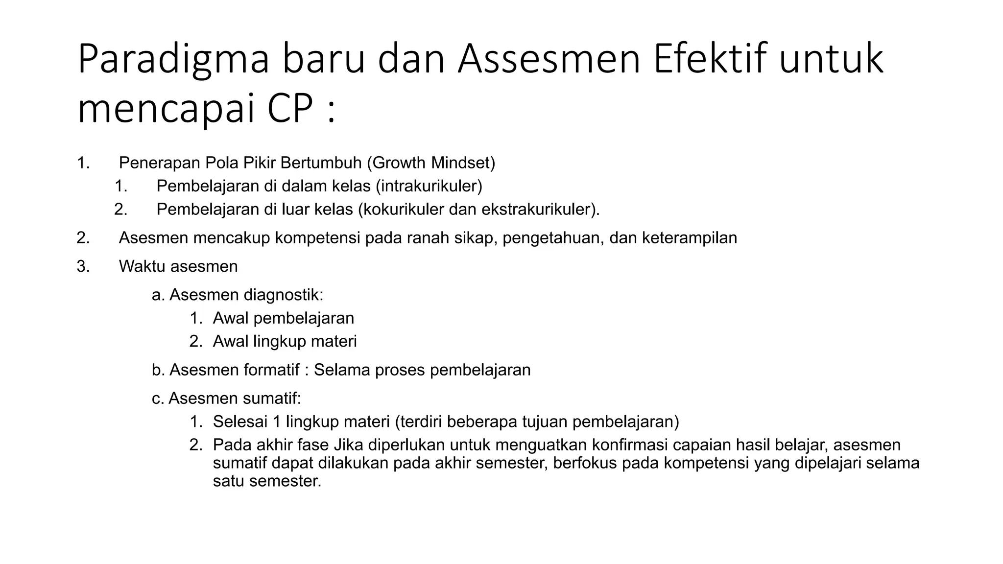 KONSEP PEMBELAJARAN PARADIGMA BARU DAN ASESMEN YANG EFEKTIF.pptx