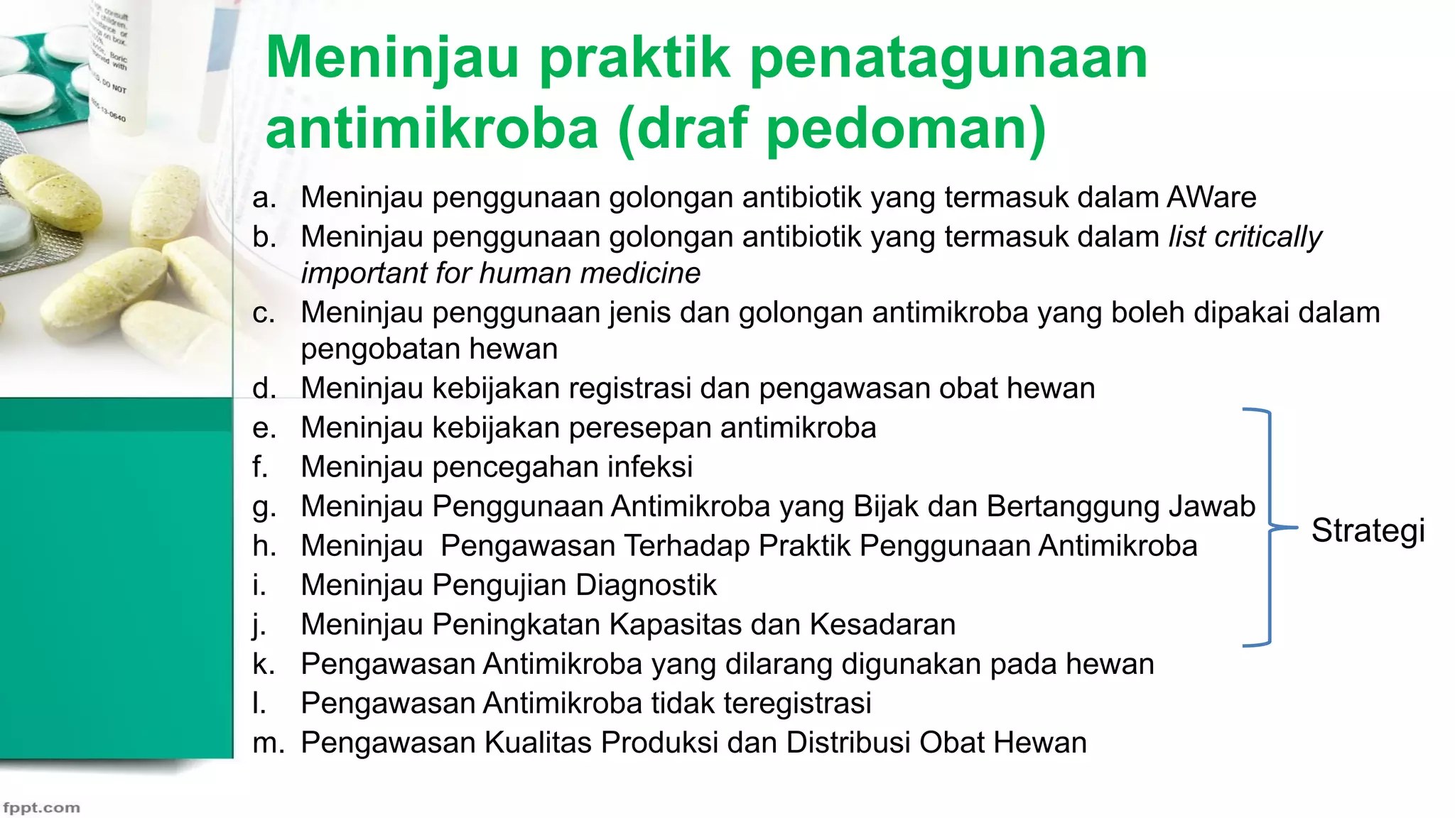 Konsep Penatagunaan Antimikroba di Kesehatan Hewan - Ditkeswan-FAO ...