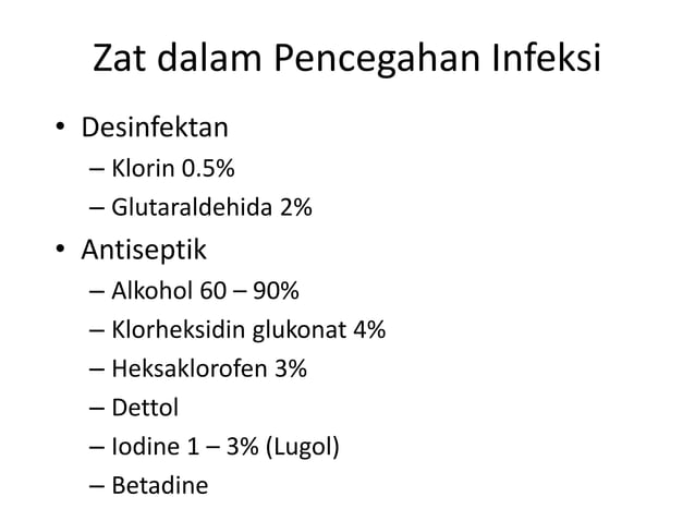 Konsep Pencegahan Infeksi di rumah sakit | PPTX