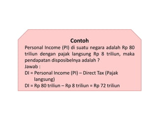 Konsep pendapatan nasional | PPT