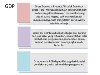 Konsep pendapatan nasional | PPT