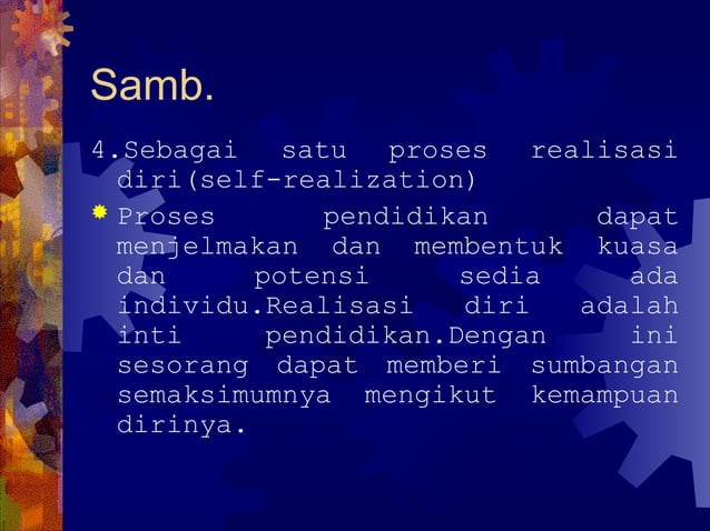 Konsep pendidikan | PPT