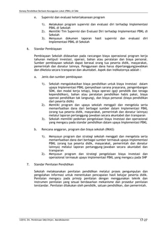 Konsep Pendidikan Berbasis Keunggulan Lokal (PBKL) di SMA | PDF