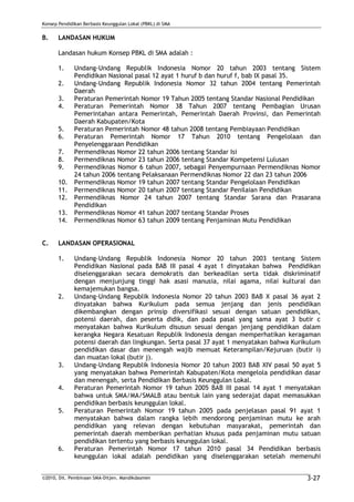 Konsep Pendidikan Berbasis Keunggulan Lokal (PBKL) di SMA | PDF