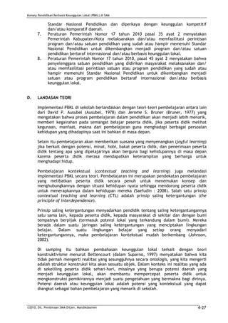 Konsep Pendidikan Berbasis Keunggulan Lokal (PBKL) di SMA | PDF