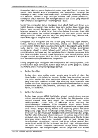 Konsep Pendidikan Berbasis Keunggulan Lokal (PBKL) di SMA | PDF