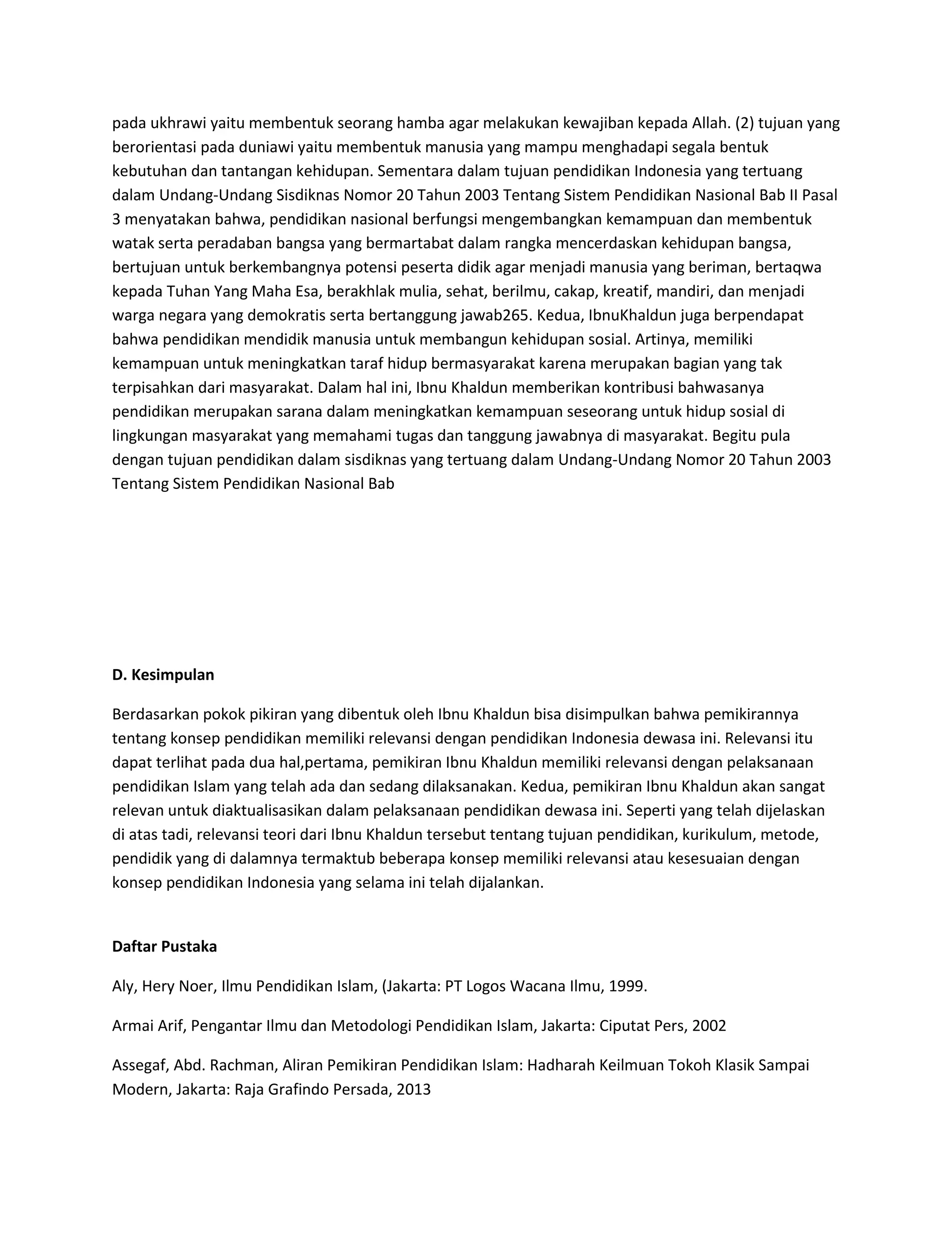 KONSEP PENDIDIKAN IBNU KHALDUN DAN RELEVANSINYA TERHADAP PENDIDIKAN DI ERA MOD.docx
