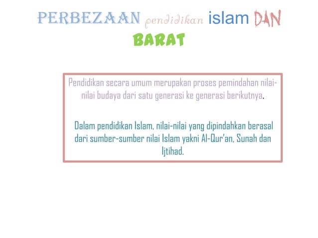 Konsep Pendidikan Islam | PPTX