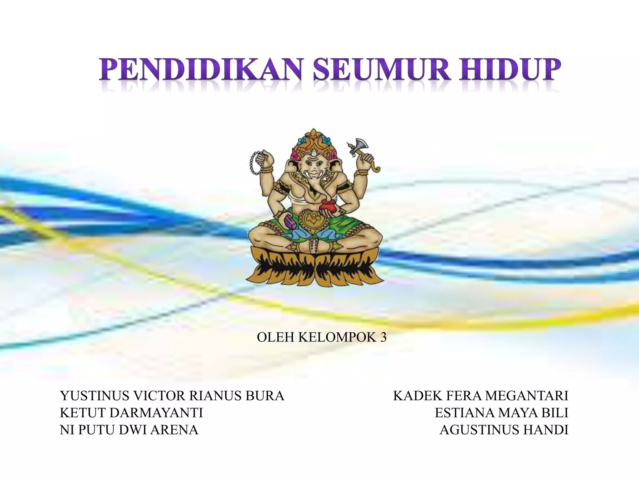 Konsep pendidikan seumur hidup | PPTX