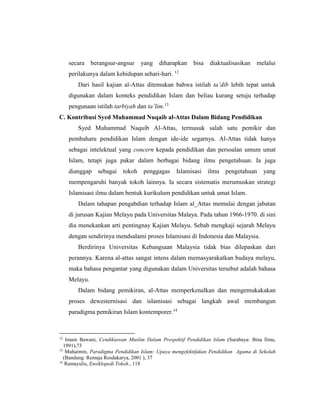 Konsep pendidikan syed nuqaib al attas | PDF