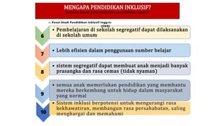 konsep pendidikan inklusi bagi anak-anak | PPTX