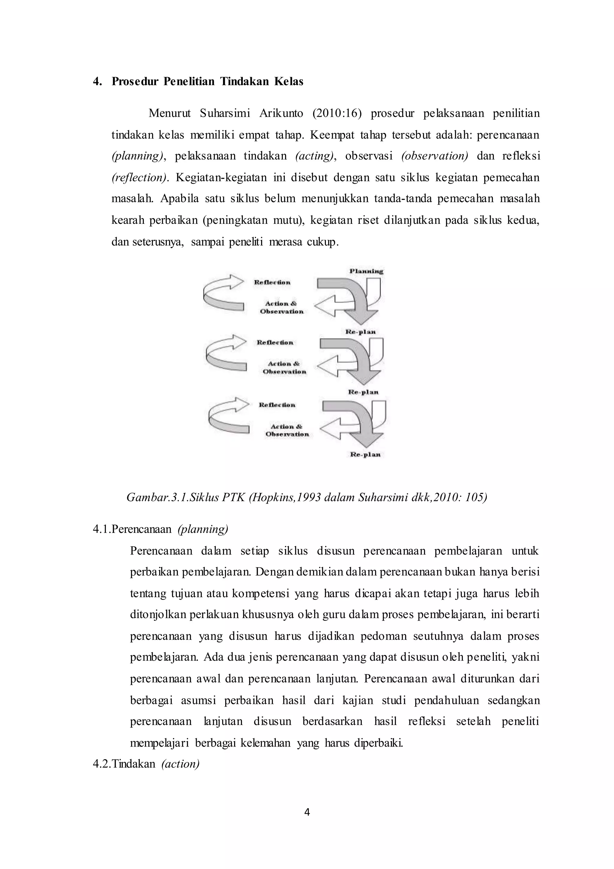 Konsep penelitian tindakan kelas | PDF