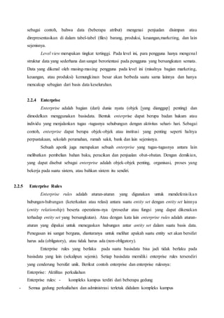 Konsep pengelolaan basis data spasial sig | DOCX