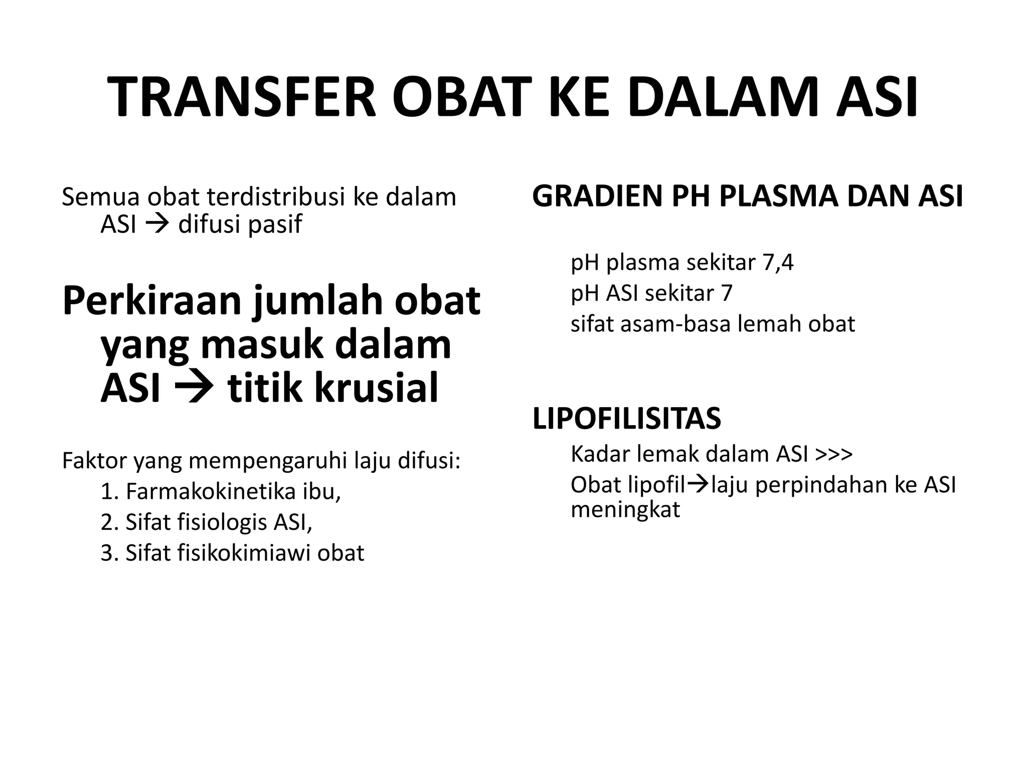 Konsep penggunaan obat untuk ibu hamil dan menyusui | PPTX