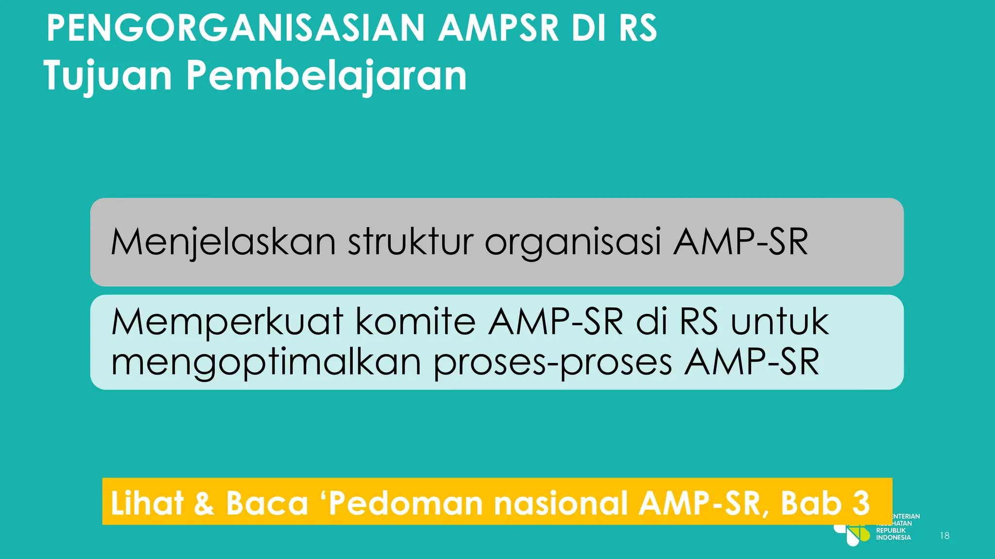 Konsep, Pengorganisasian & Penyelenggaraan AMPSR di RS.pptx