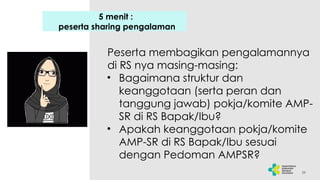 Konsep, Pengorganisasian & Penyelenggaraan AMPSR di RS.pptx