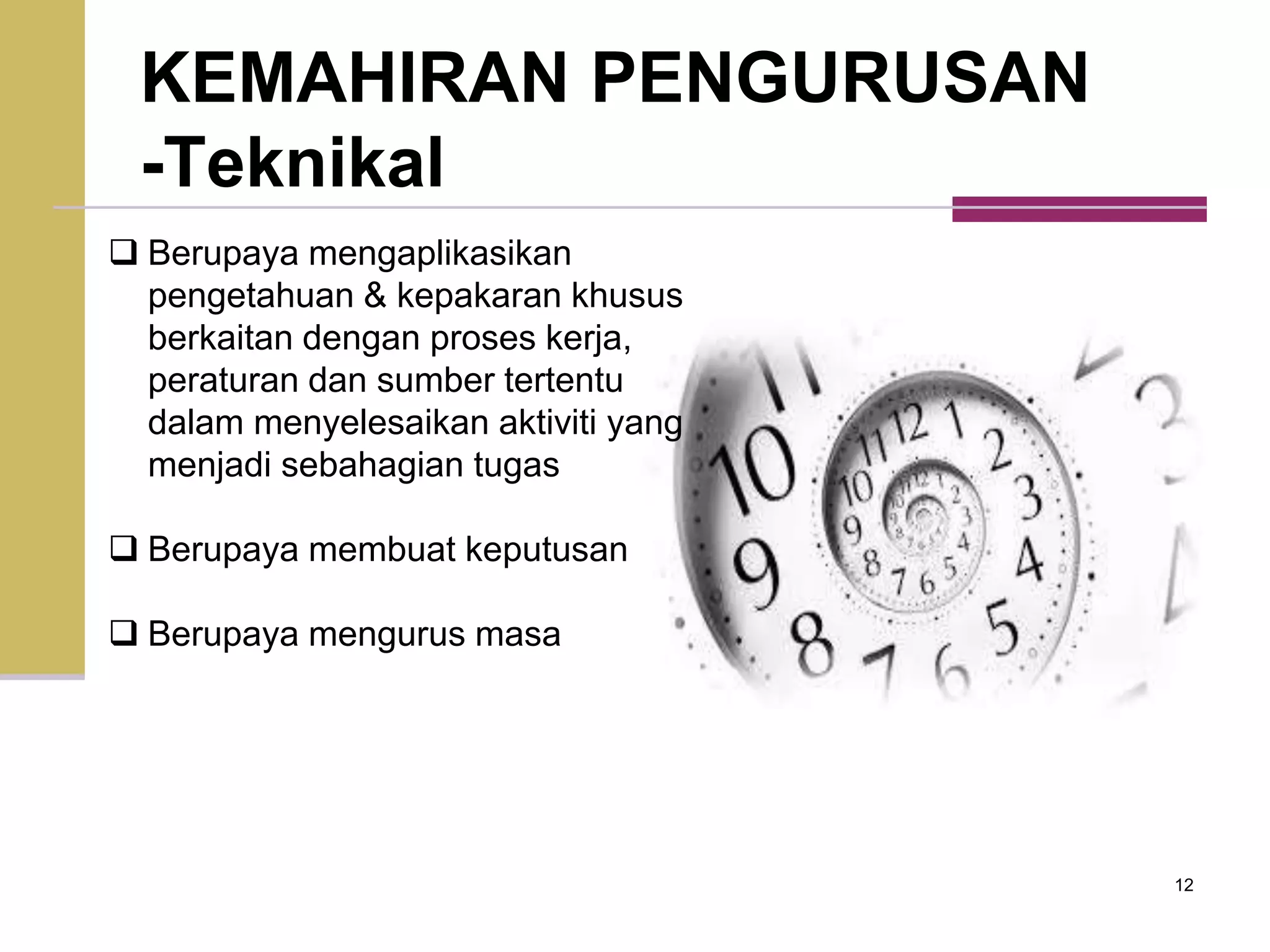 Konsep pengurusan | PPTX