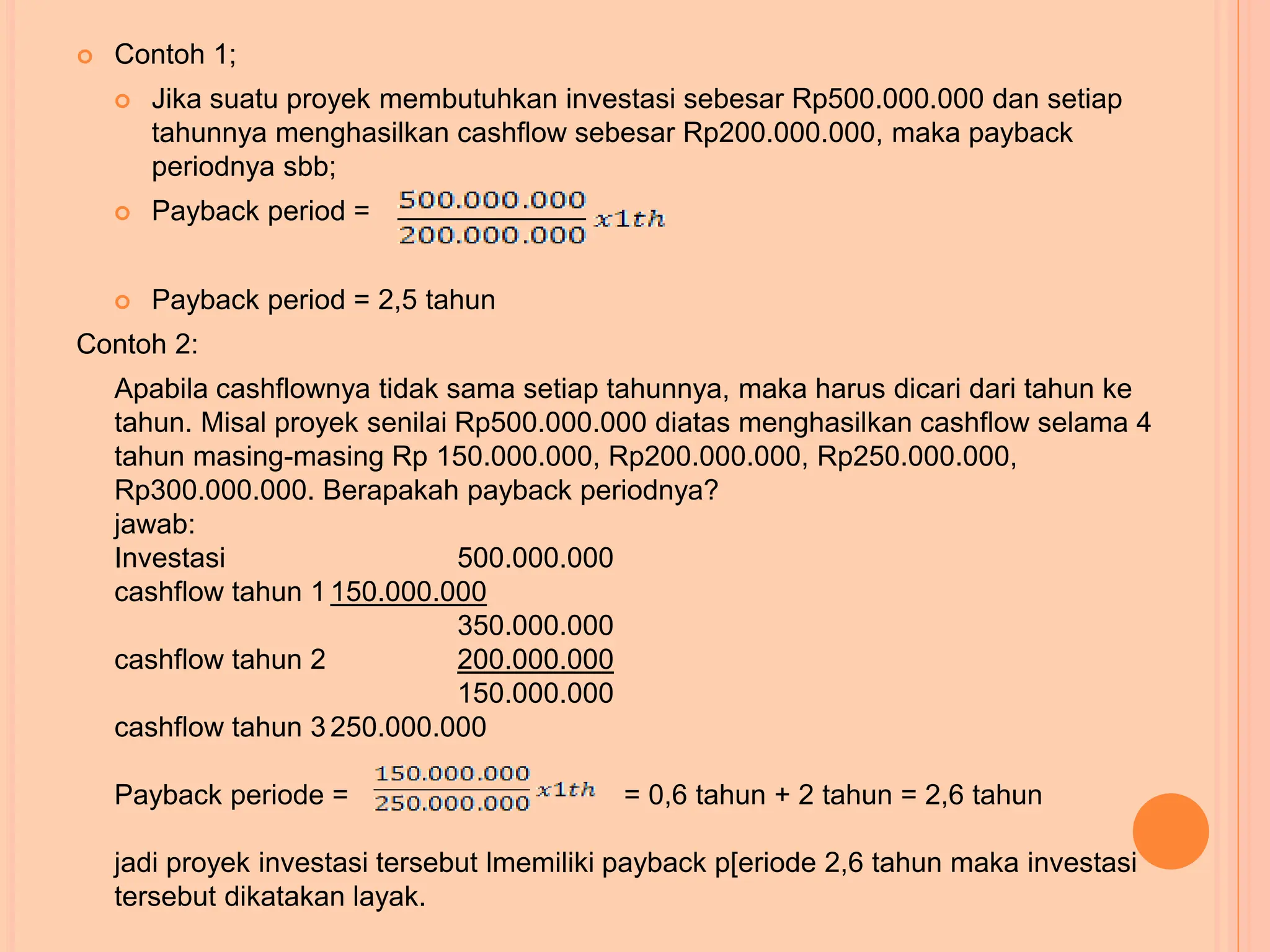 Manajemen Keuangan : Konsep Penilaian Investasi | PPTX