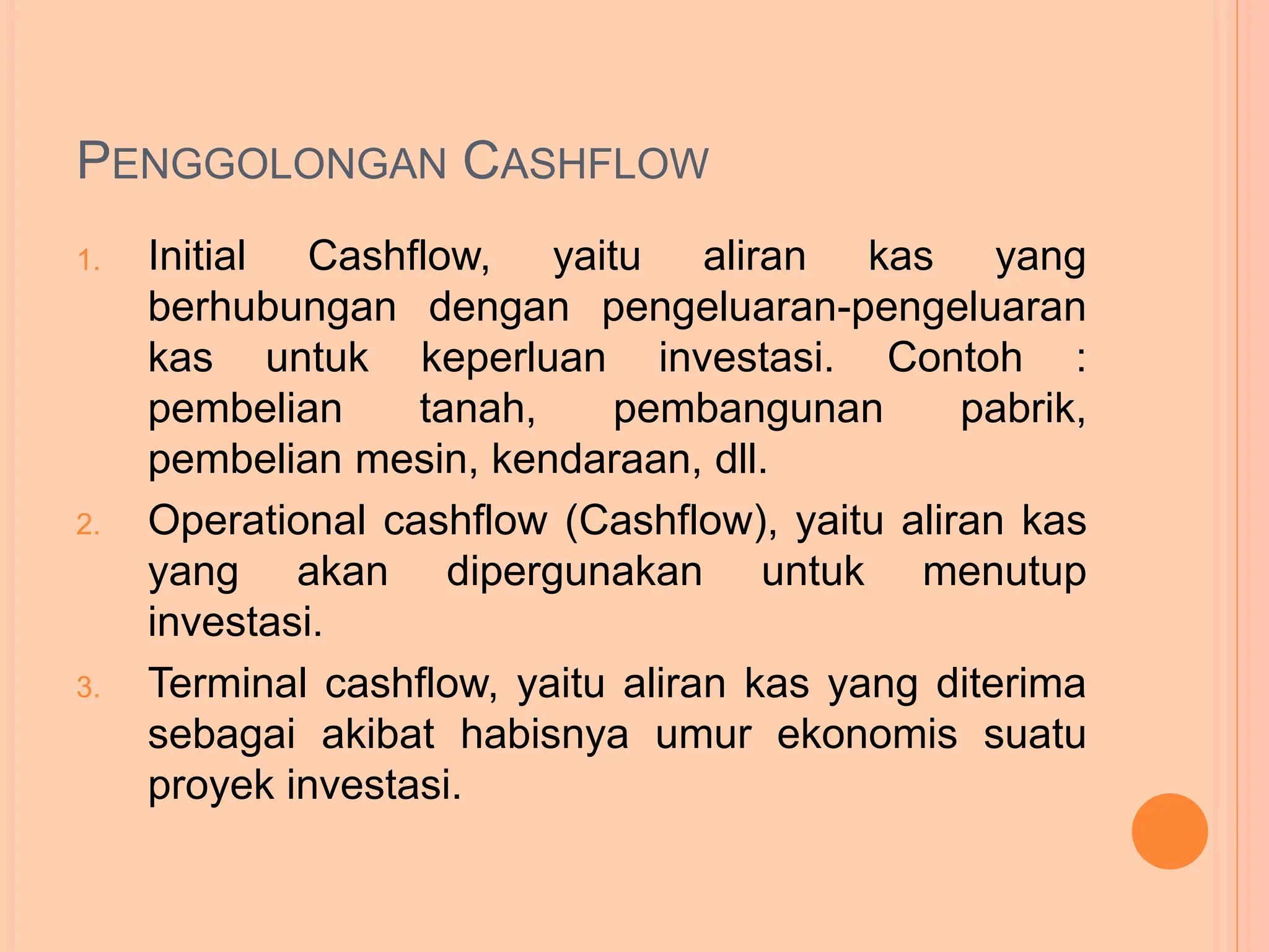 Manajemen Keuangan : Konsep Penilaian Investasi | PPTX