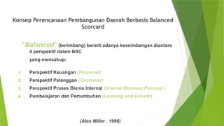 KONSEP PERENCANAAN PEMBANGUNAN DAERAH BERBASIS BALANCED SCORECARD.pptx