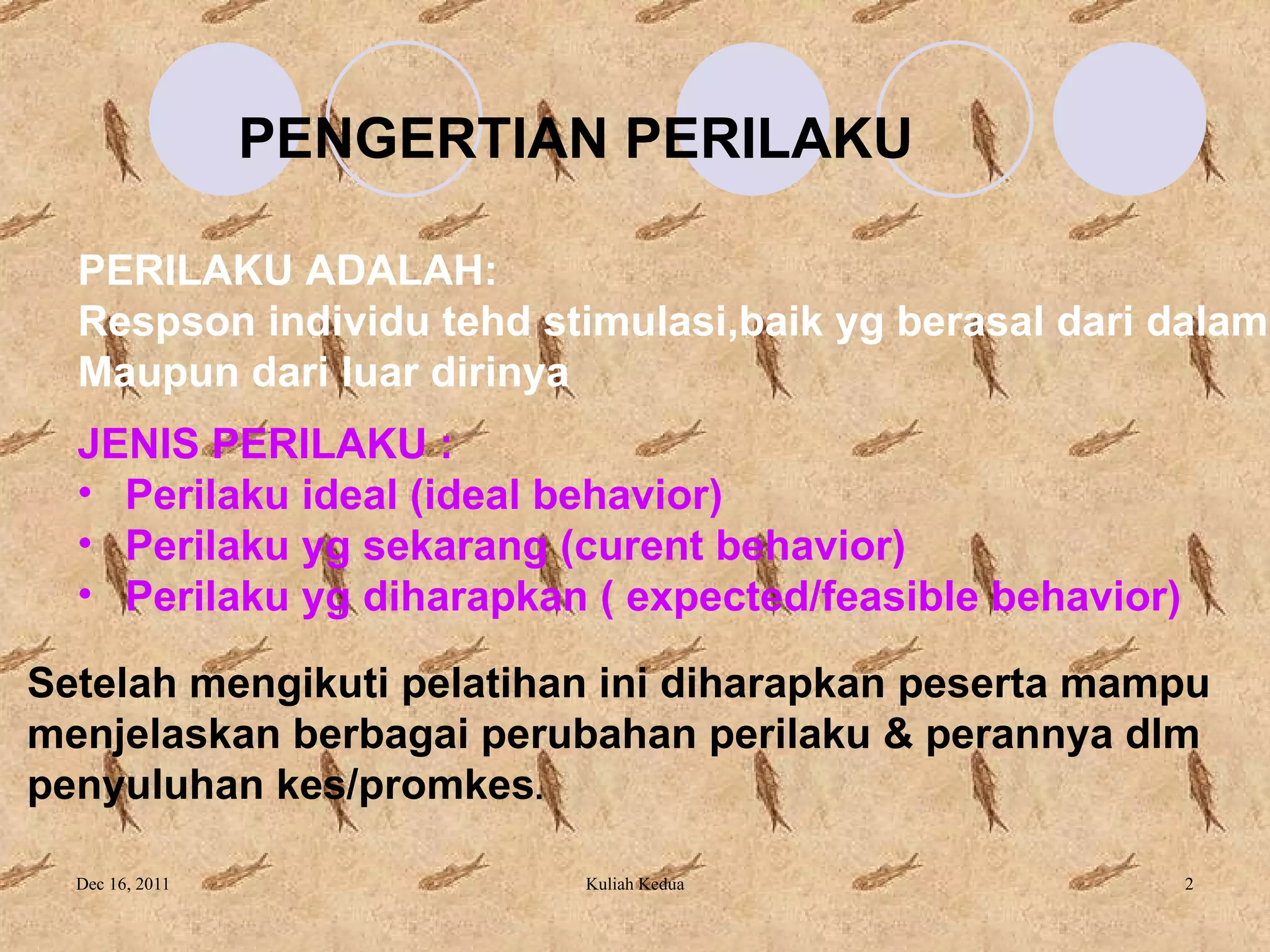 Konsep perilaku kesehatan | PPT