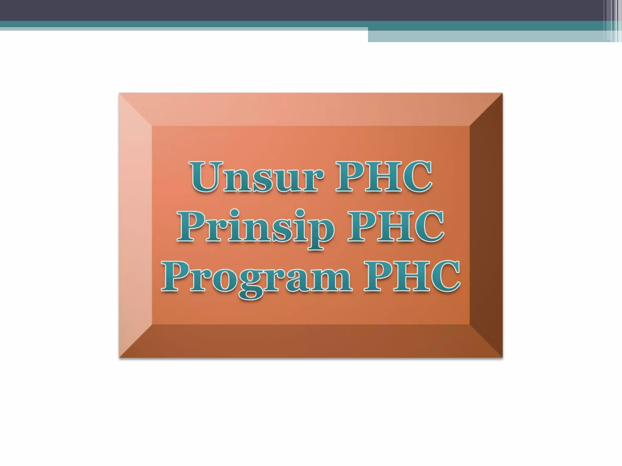 Konsep phc chirst | PPT