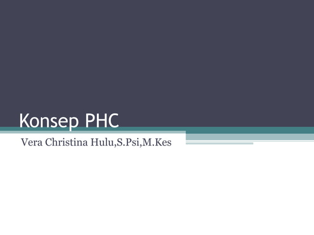 Konsep phc chirst | PPT