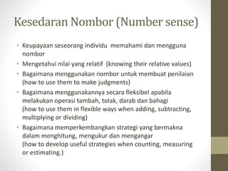 Konsep pra nombor | PPTX