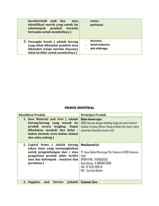 Konsep produk ( yayan d yanto ) | PDF