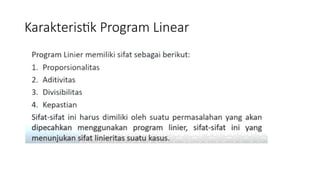 Konsep Program Linear-1.pptx sari ayu ya | PPT