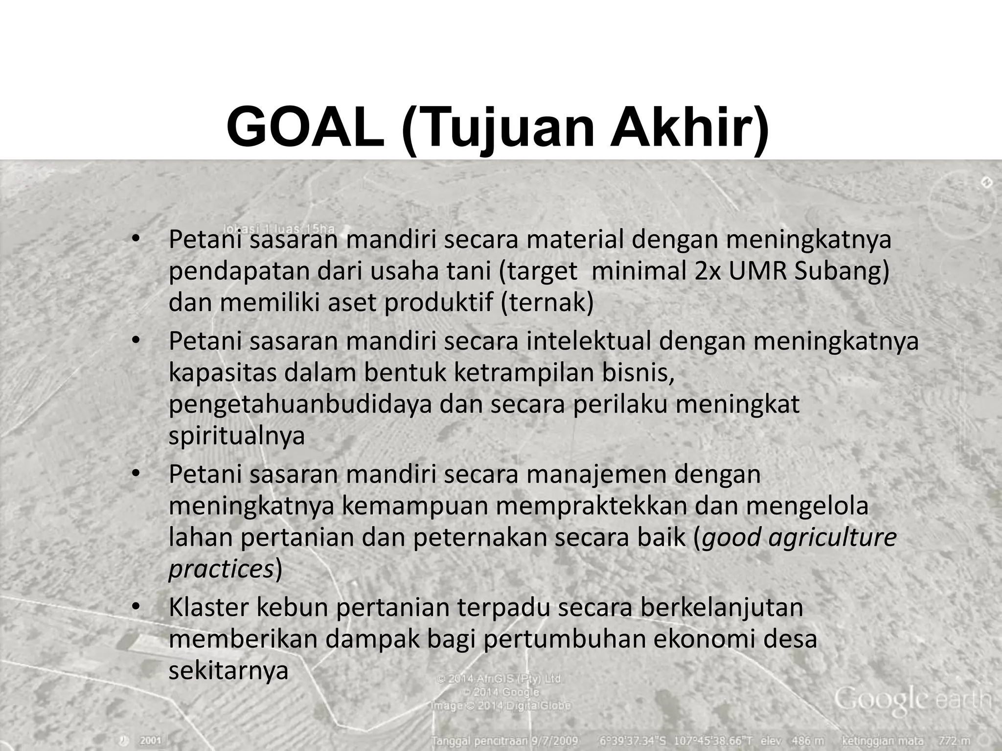 Konsep Program Pertanian Terpadu Dompet Dhuafa | PPTX