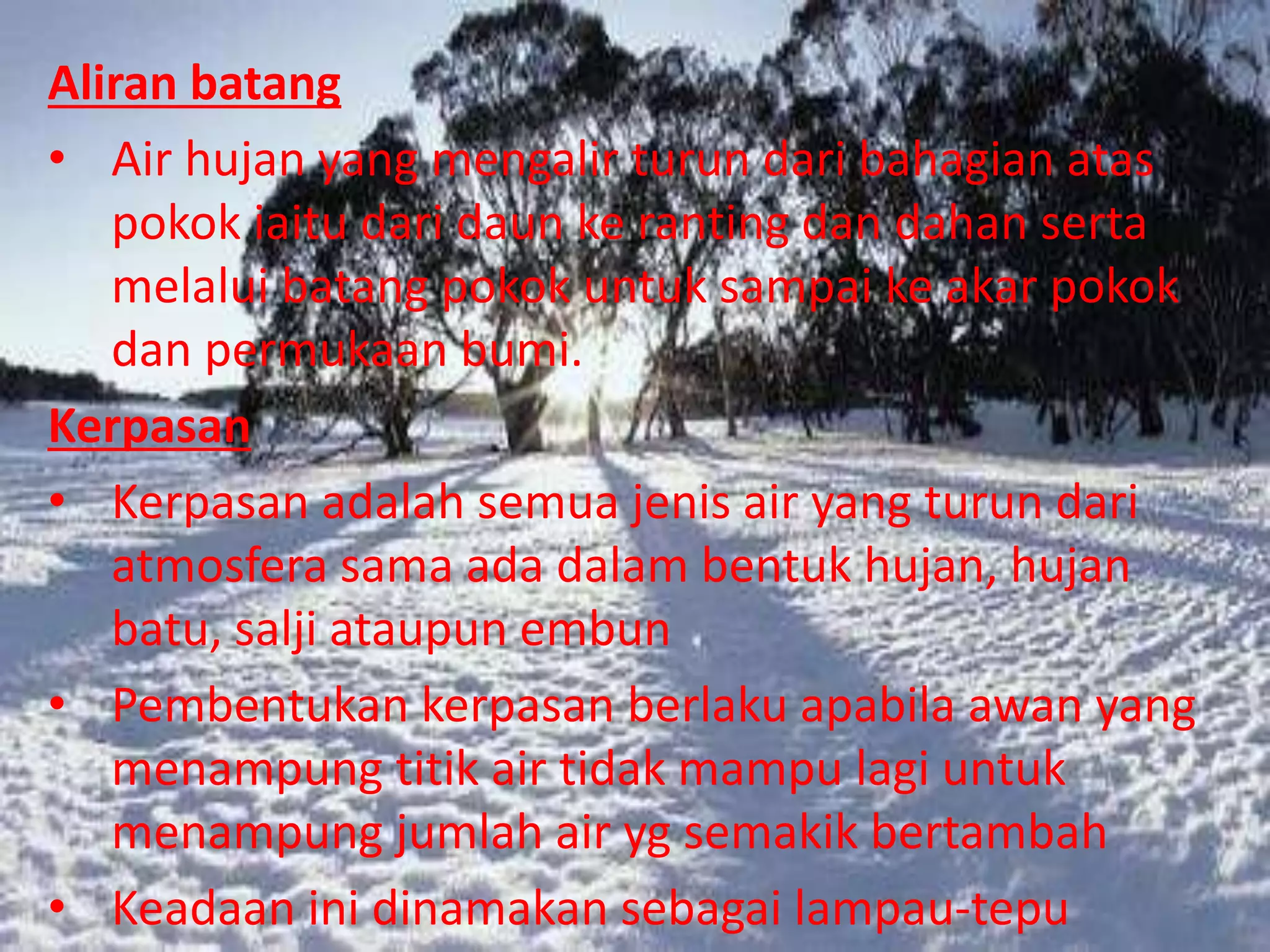 Konsep proses menegak dalam kitaran hidrologi | PPTX