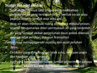 Konsep proses menegak dalam kitaran hidrologi | PPTX