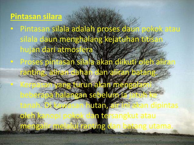 Konsep proses menegak dalam kitaran hidrologi | PPTX