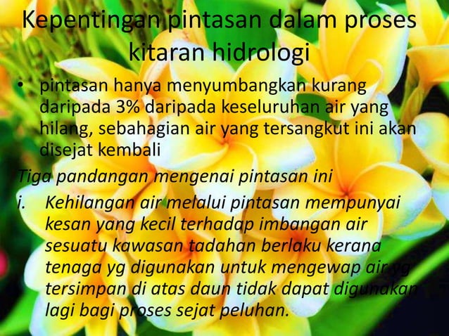Konsep proses menegak dalam kitaran hidrologi | PPTX