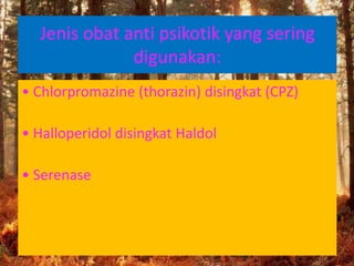 Konsep psikofarmaka | PPTX