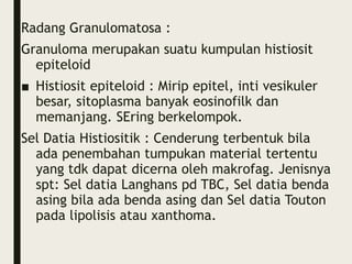 KONSEP RADANG dan proses patofisiologi radang.ppt