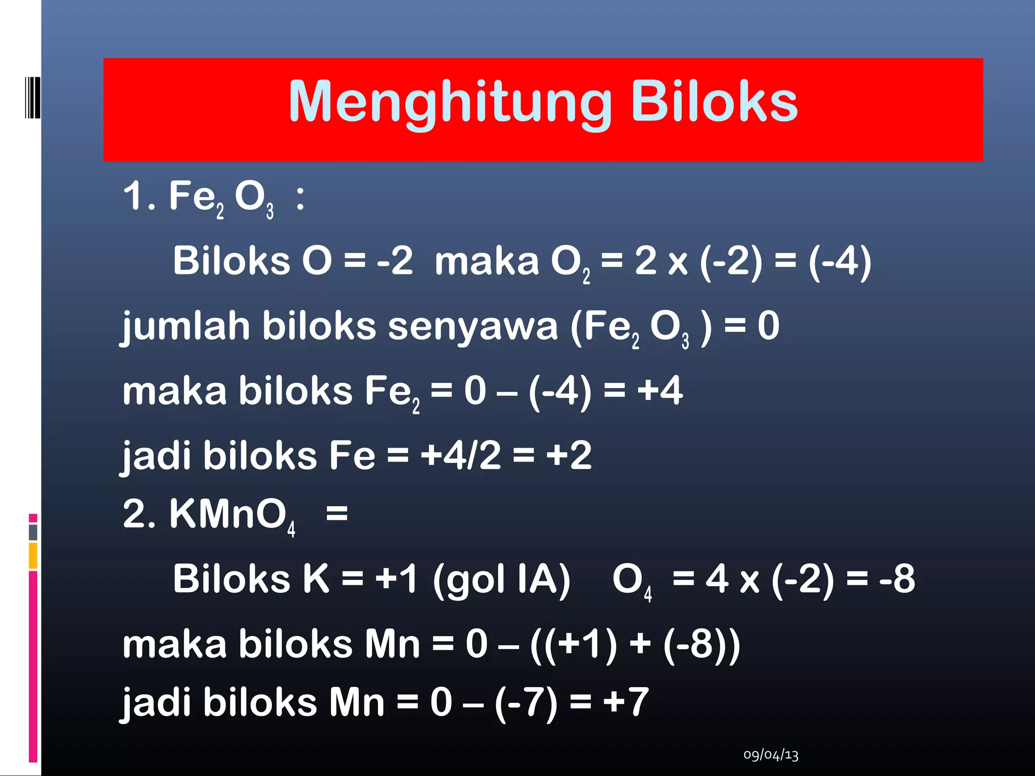 Konsep redox reaksi oksidasi reduksi | PPT