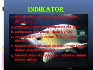 Konsep redox reaksi oksidasi reduksi | PPT