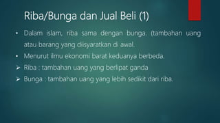Konsep riba | PPTX