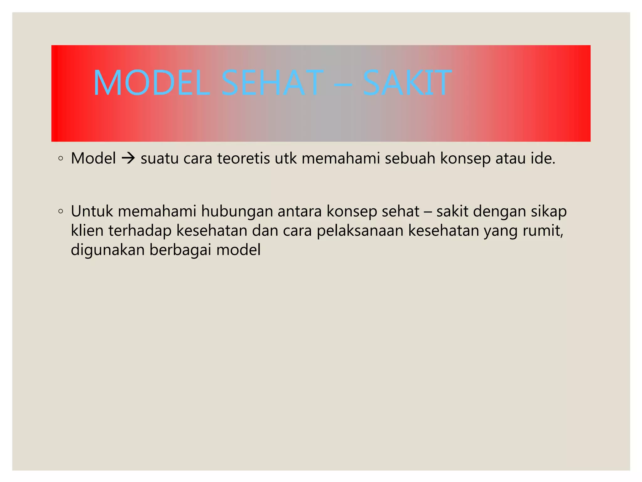 Konsep sehat | PPT