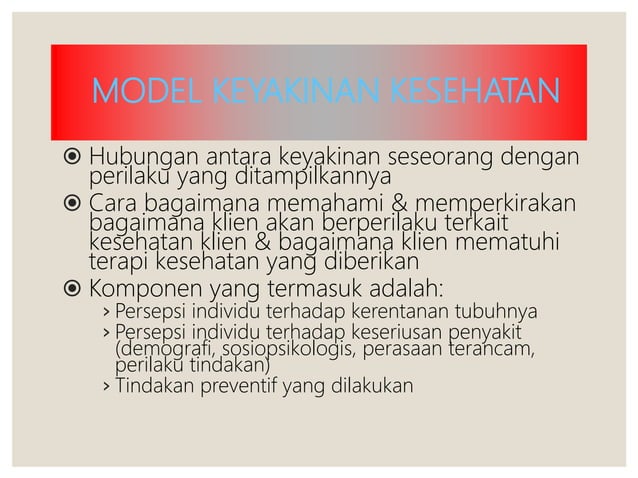 Konsep sehat | PPT
